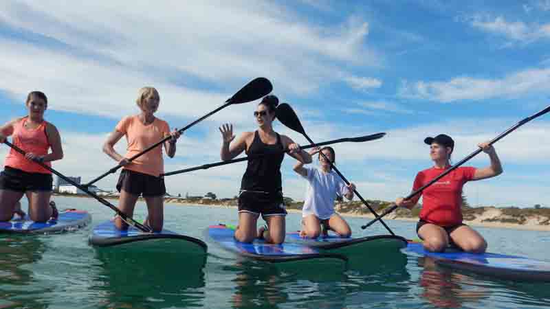 1 Hour Group Paddle Board Lesson - Rockingham - WASUP - Epic deals and last minute discounts